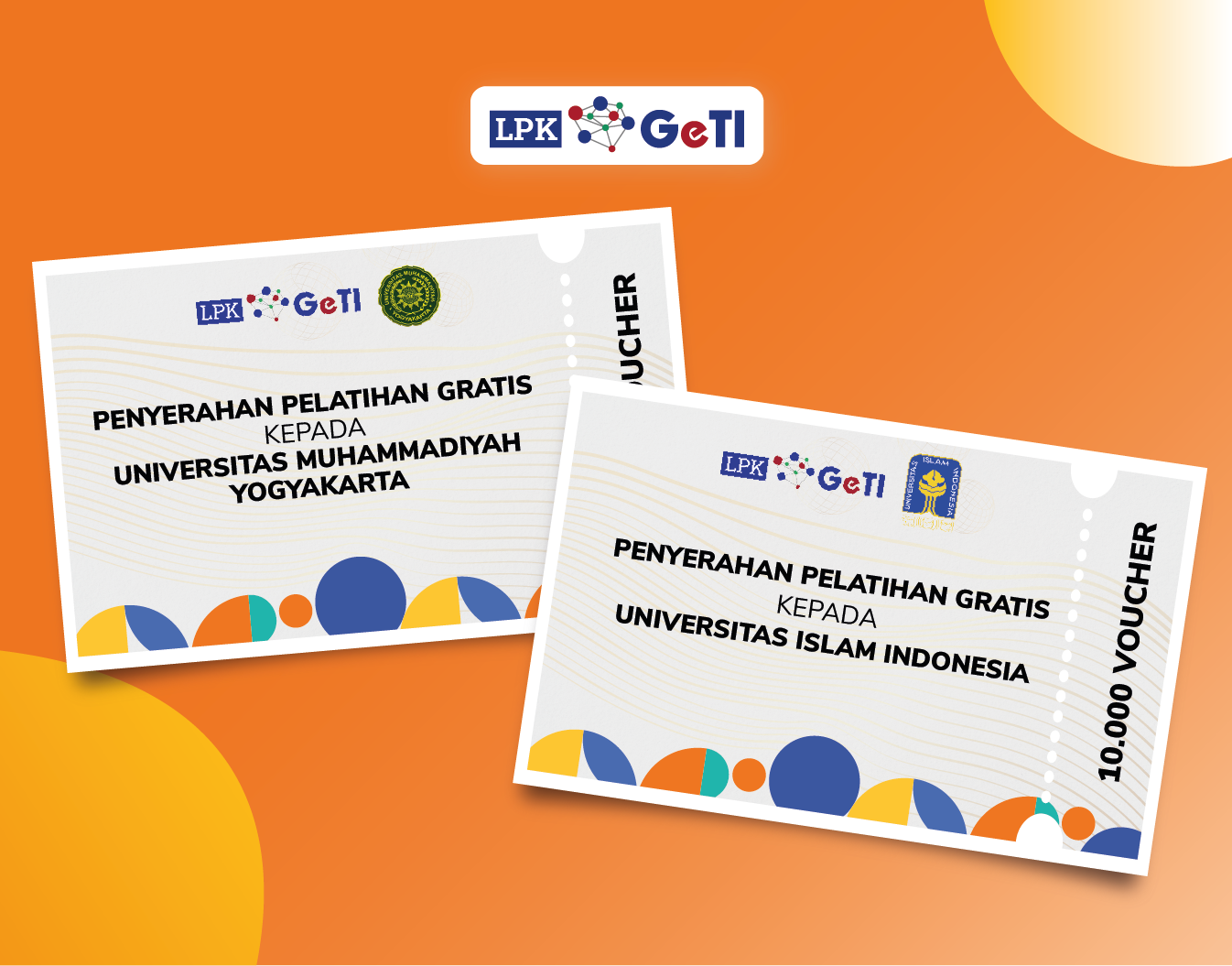 UMY dan UII Mendapat Voucher Pelatihan Gratis dari GeTI Incubator - GeTI